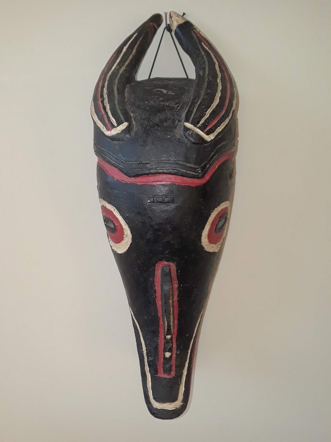Stunning Guru Mask From Ivory Coast Called Zamble - Etsy