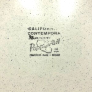 California Pottery Metlox Poppytrail Contemporama Dinner Plate, Pink ...
