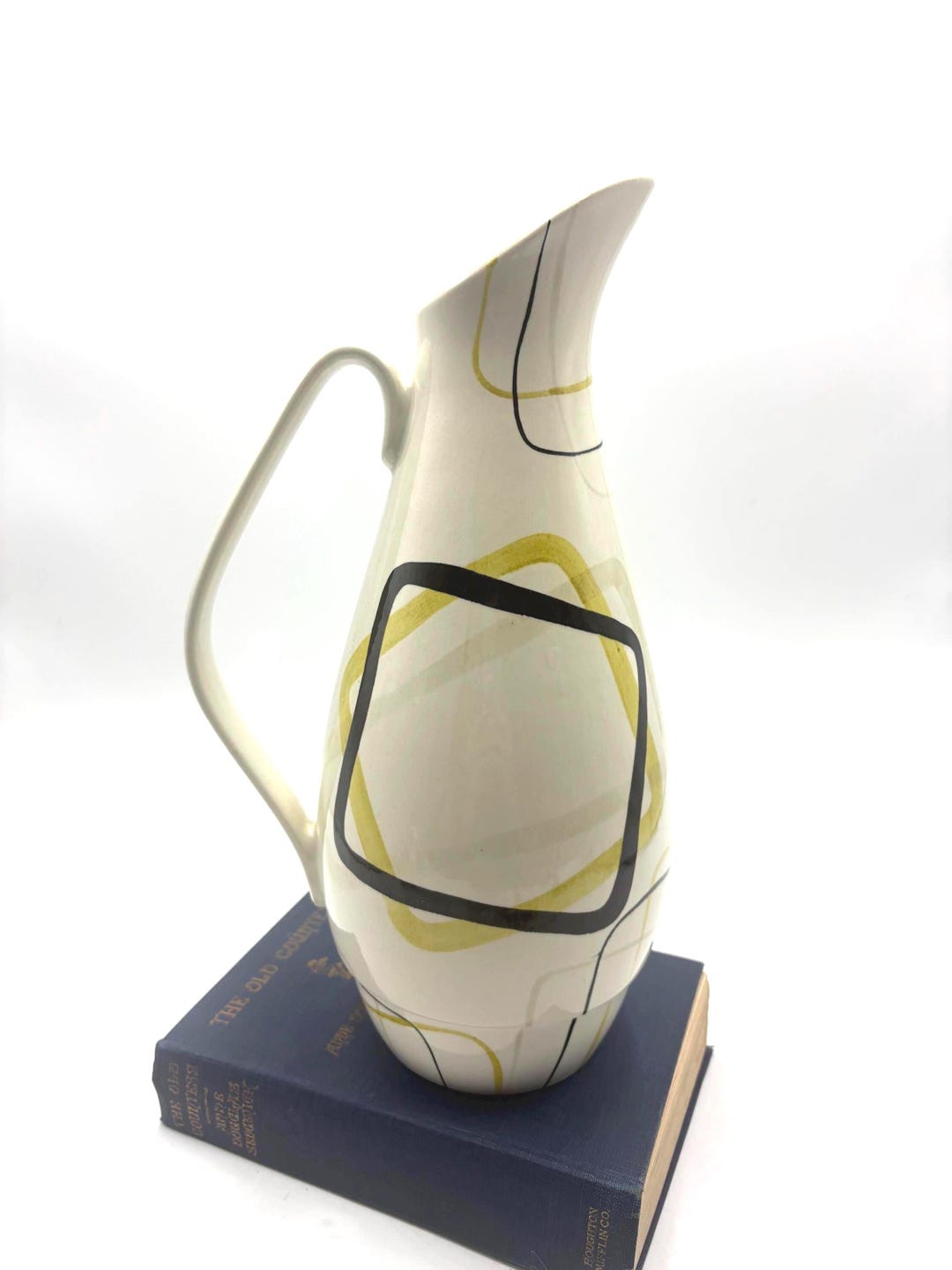 RESERVED FOR LISA Vintage Red Wing Pottery Smart Set Pitcher, Mid ...