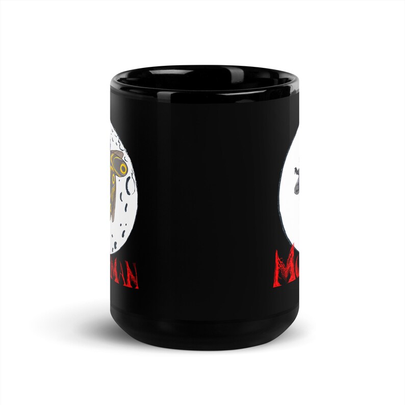 Mothman Mug Large Coffee Mug Sexy Mothman Full Moon Mothman - Etsy
