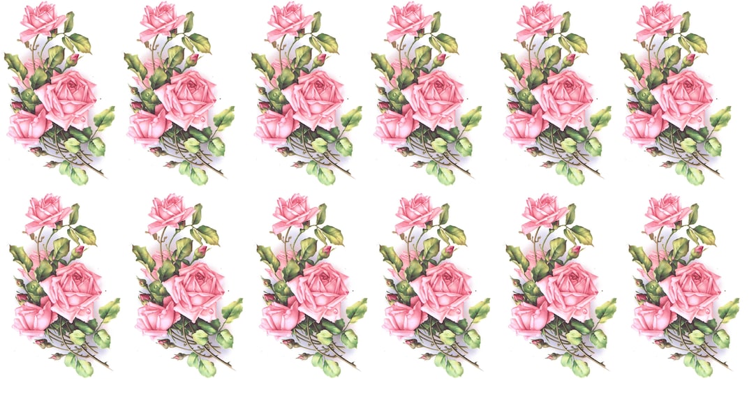 12 Pcs X 10,3 Cm. Ceramic Decals. Pattern 10034A/4 Scenes A. - Etsy