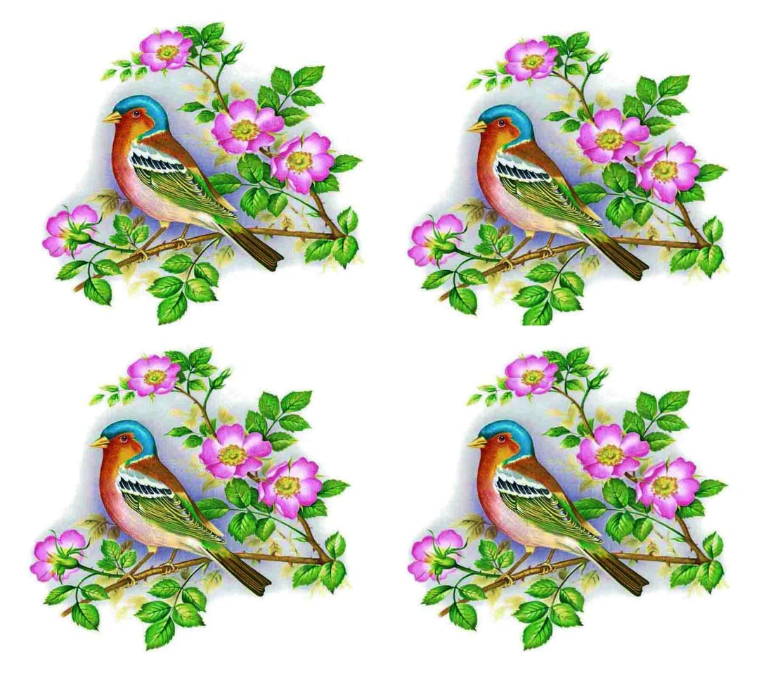 4 Pcs X 16 Cm. Ceramic Decals. Pattern 3904A/1 Scenes A. - Etsy UK