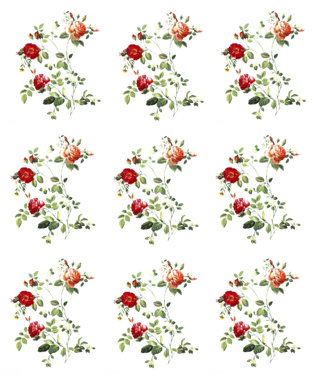 9 Pcs X 9,5 Cm. Ceramic Decals. Pattern 70508B/2 Scenes B. - Etsy