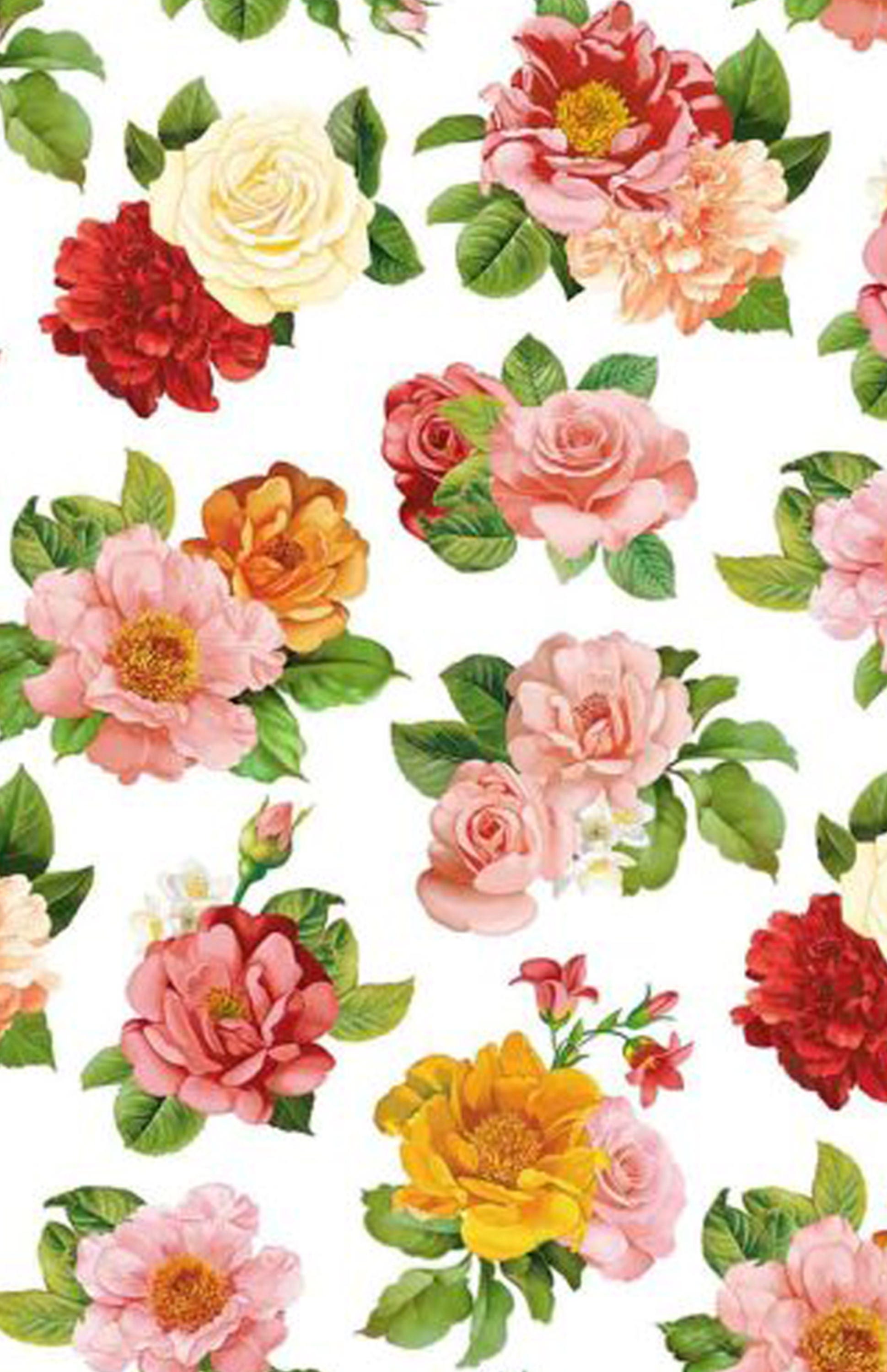 Ceramic Decal Sheet (chintz) - 83375-B Dulce Garden Large Without BG ...