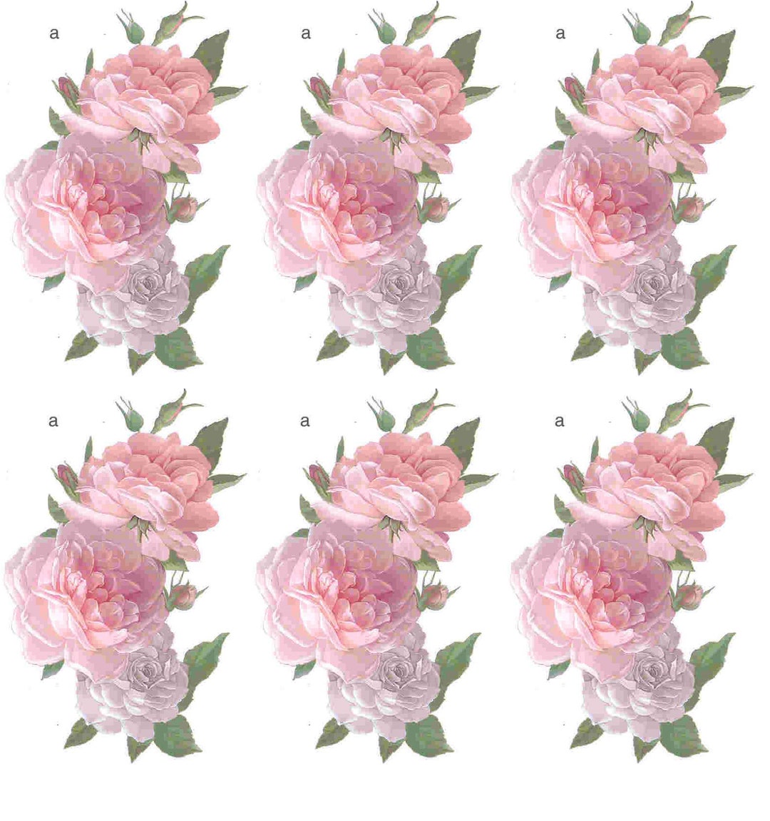 6 Pcs X 9,4 Cm. Ceramic Decals. Pattern 70455A/3 Scenes A. - Etsy