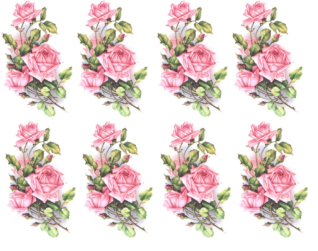 8 Pcs X 12,5 Cm. Ceramic Decals. Pattern 10034A/3 Scenes A. - Etsy