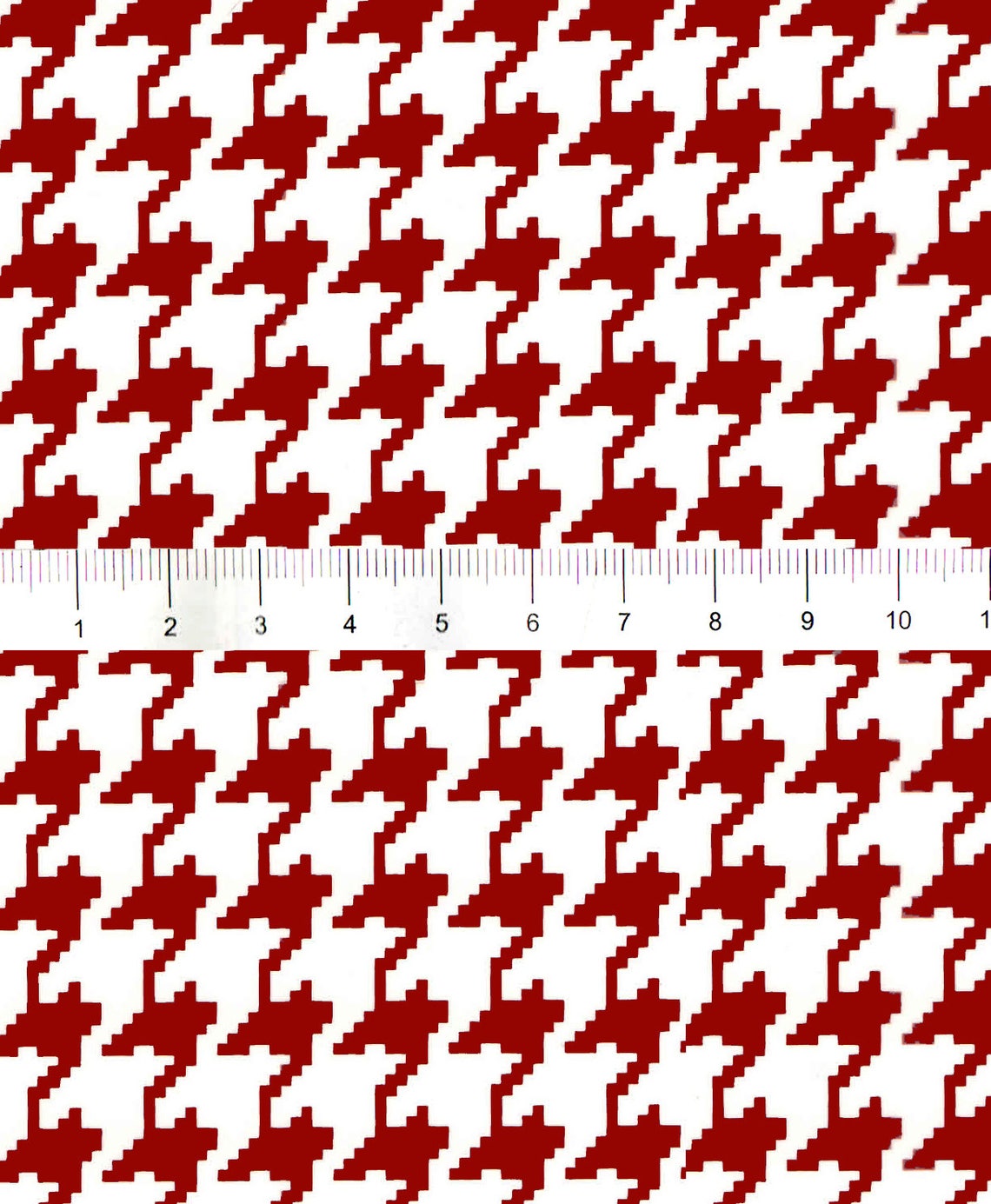84134-B Pata De Gallo Red - Ceramic Decal Sheet (chintz) - Ceramic ...