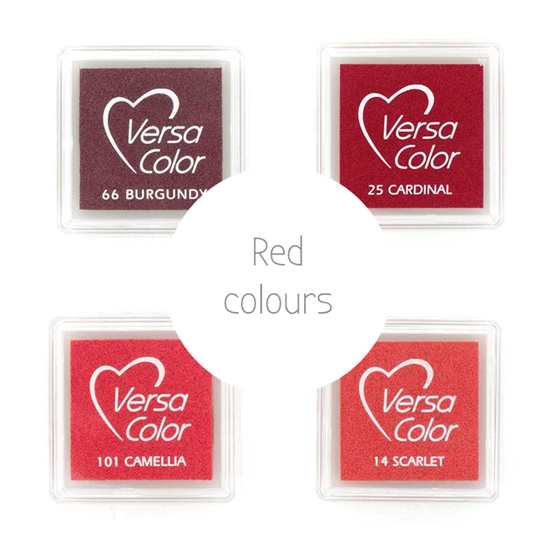 Red Tones - Versa Color Ink Pad - Etsy