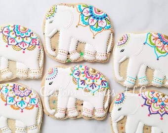 Elephant Cookies - Etsy