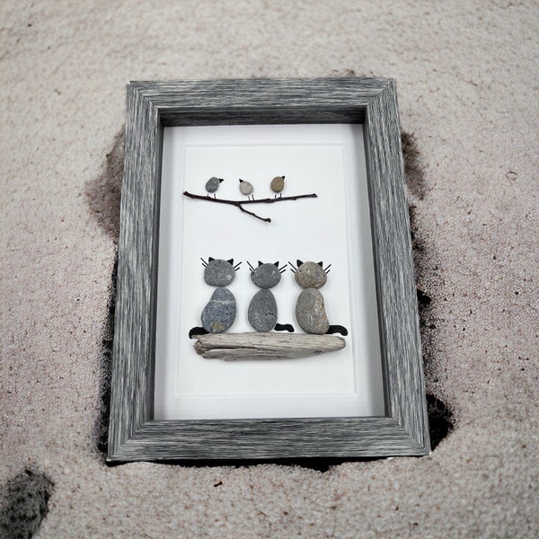 Pebble Art Animals - Etsy