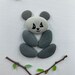 Pebble Art Panda 5 by 7 Framed Panda Bear Pebble Art - Etsy