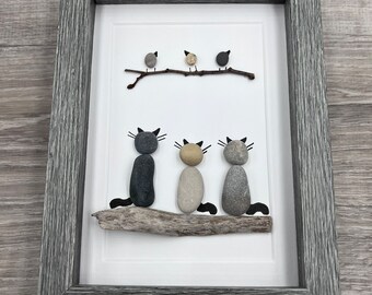 Pebble art - Etsy
