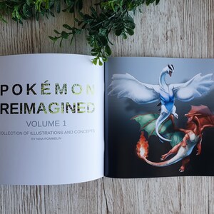 Pokémon Reimagined Art Book - Etsy
