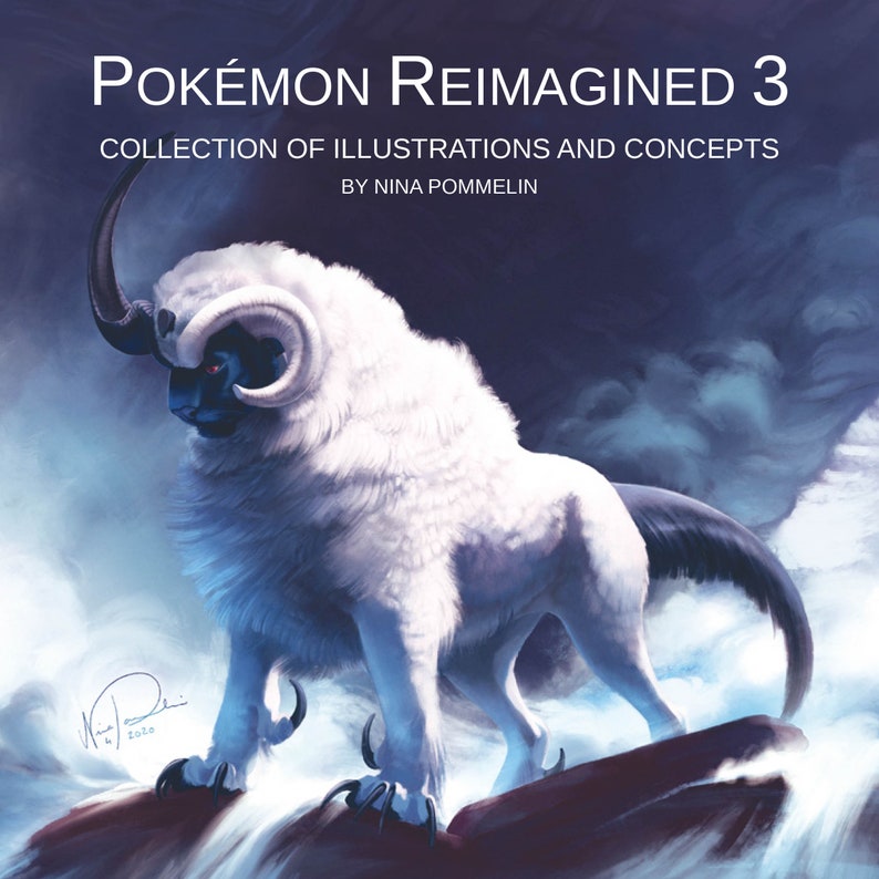 Pokémon Reimagined 3 Art Book, Digital Art Book, PDF Book - Etsy