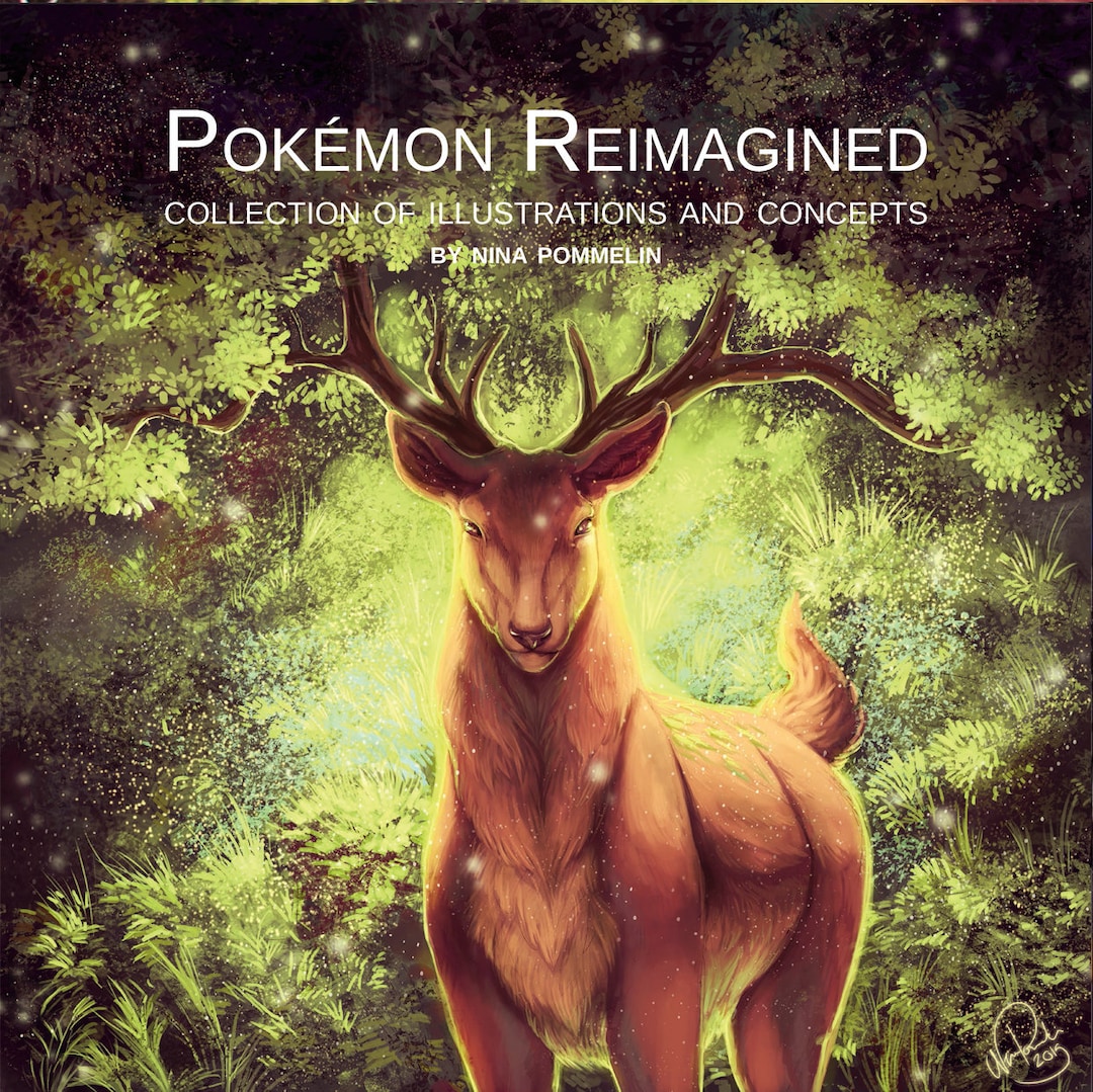 Pokémon Reimagined Art Book - Etsy