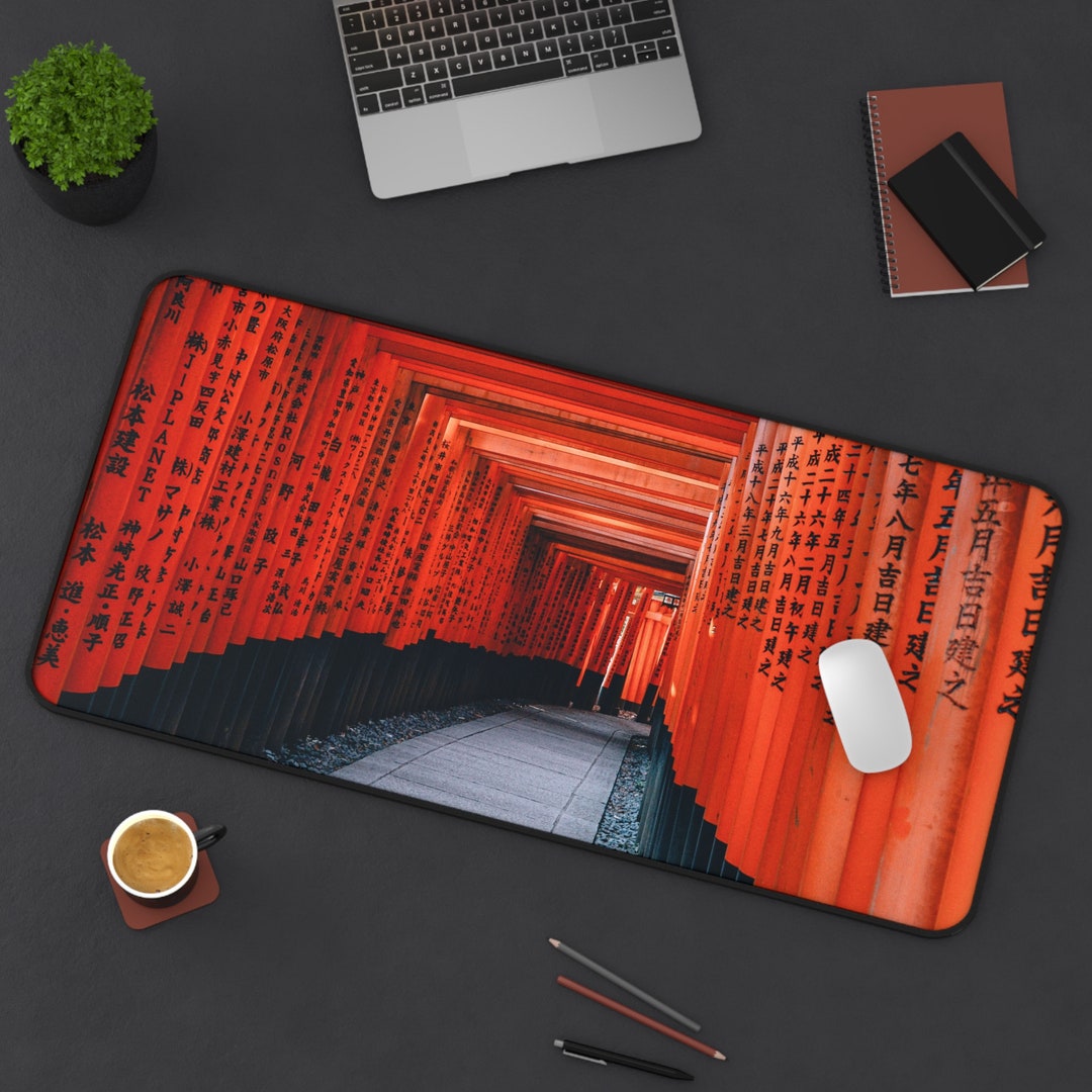 Sum of Us Fushimi Inari Shrine Japan Desk Mat - Etsy