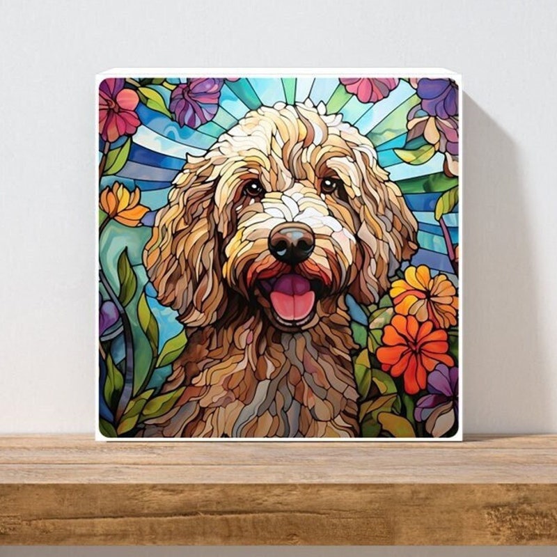 Labradoodle Art - Etsy