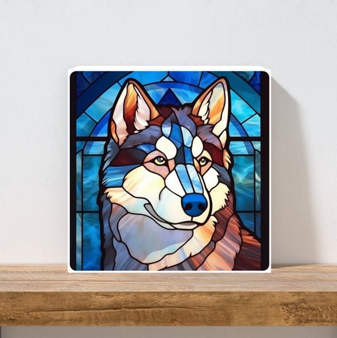Siberian Husky Wall Art, Siberian Husky Wood Sign, Husky Sign, Siberian ...