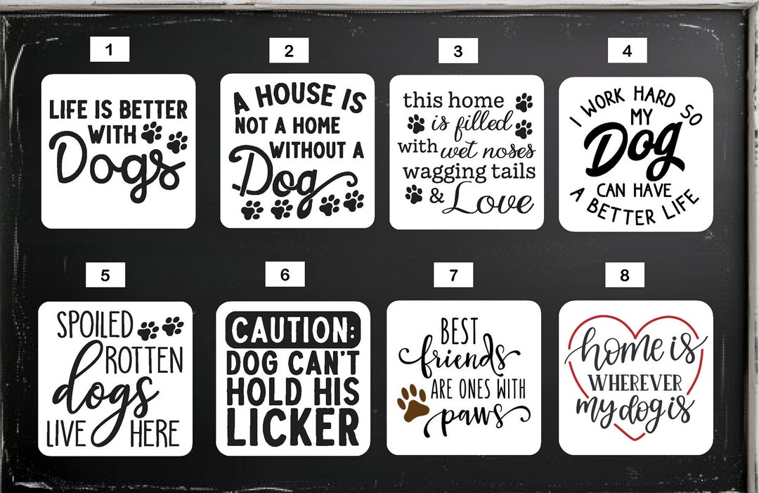 Dog Magnets, Dog Lover Magnets, Dog Refrigerator Magnets, Dog Gift ...