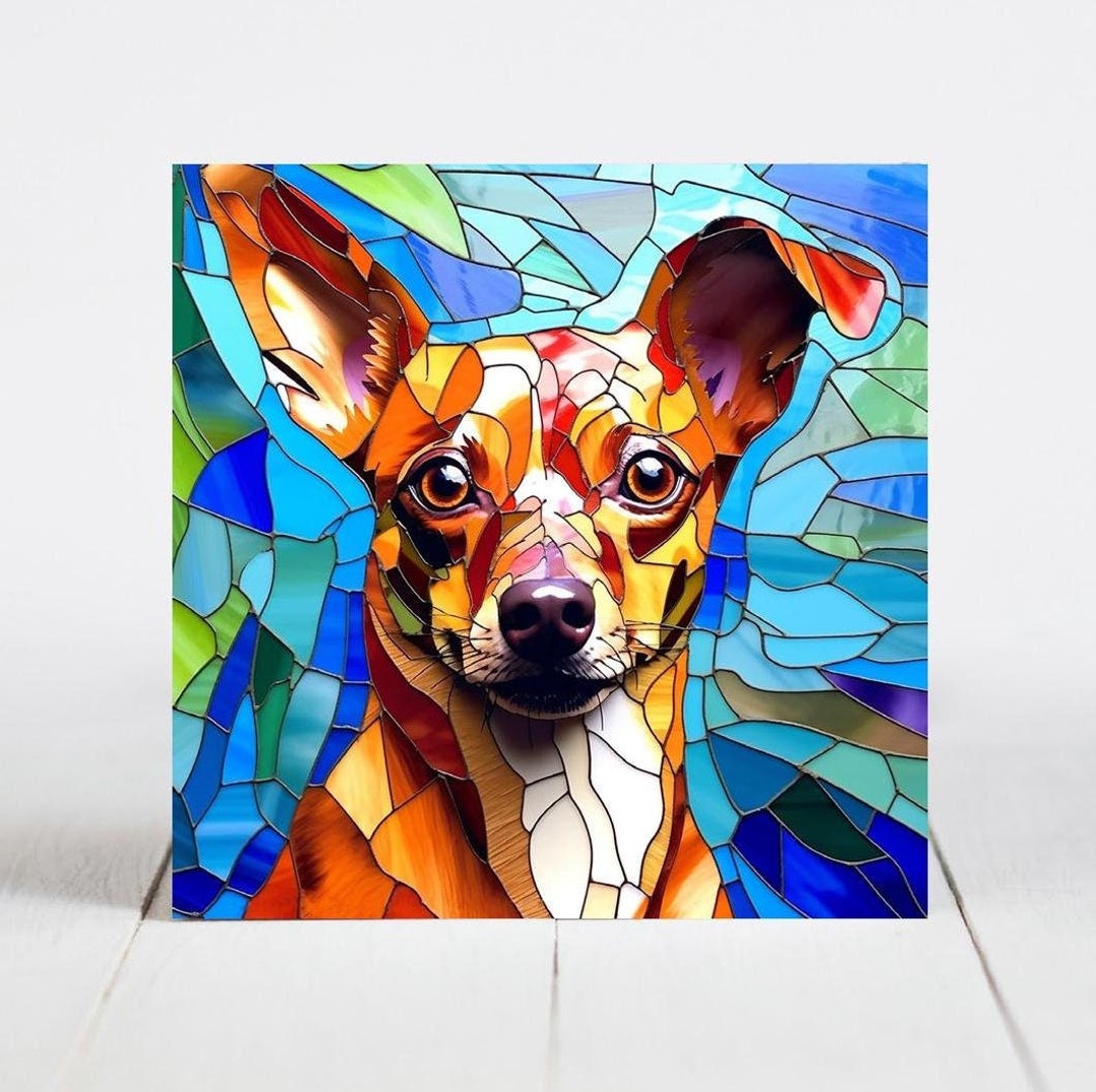Rat Terrier Ceramic Tile, Rat Terrier Decorative Tile, Rat Terrier Gift ...