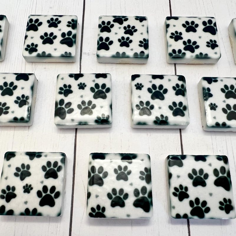Paw Print Tile - Etsy