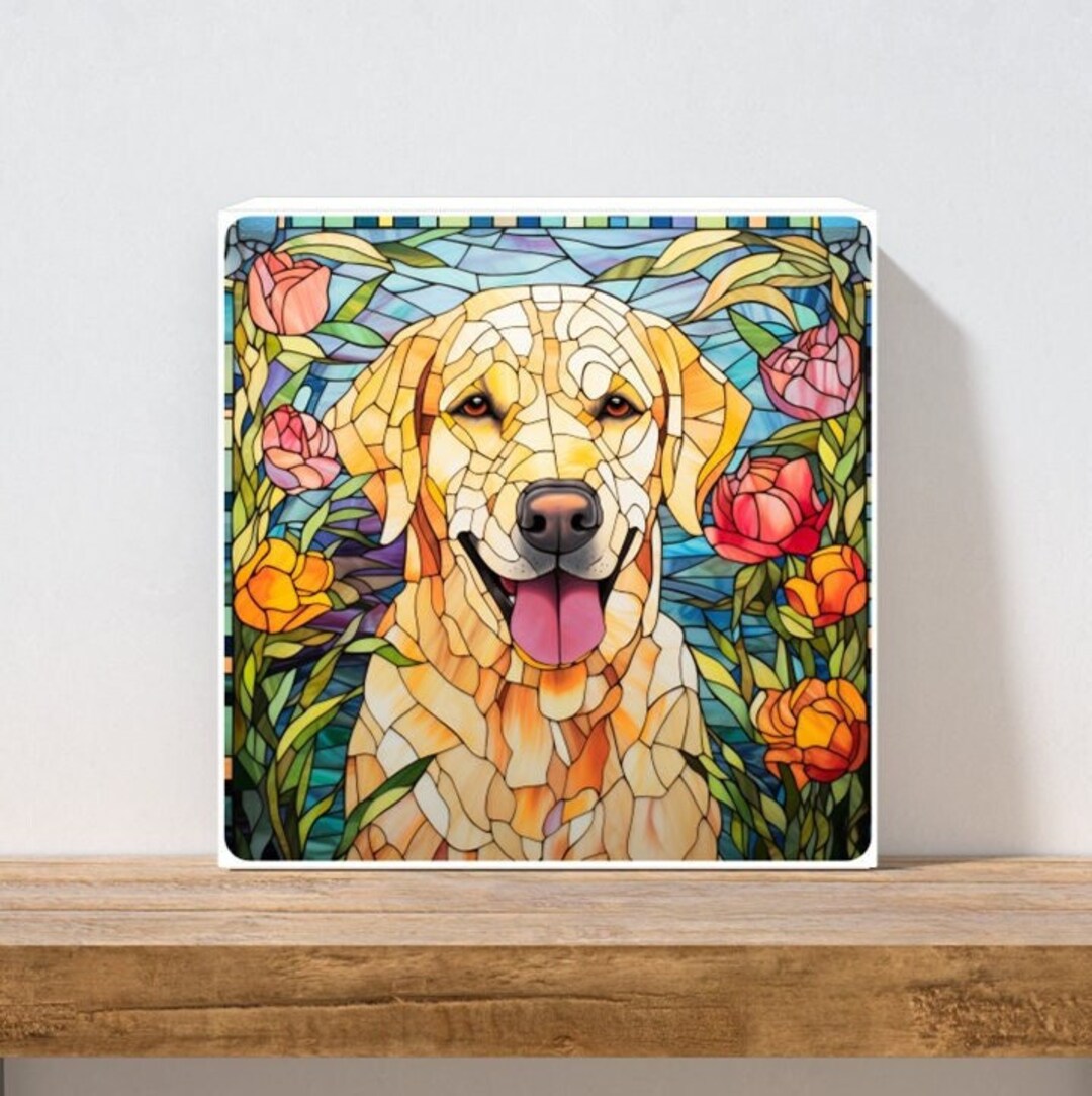 Lab Wall Art, Yellow Lab Wood Sign, Lab Art, Lab Home Decor, Labrador ...