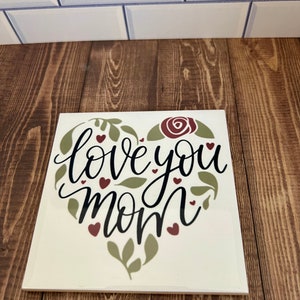 Mother's Day Coasters, Mother's Day Coaster Set, Mother's Day Gift ...