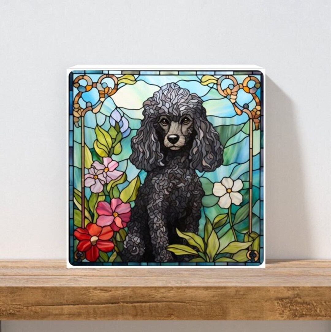 Poodle Wall Art, Poodle Decorative Art, Poodle Sign, Poodle Home Decor ...