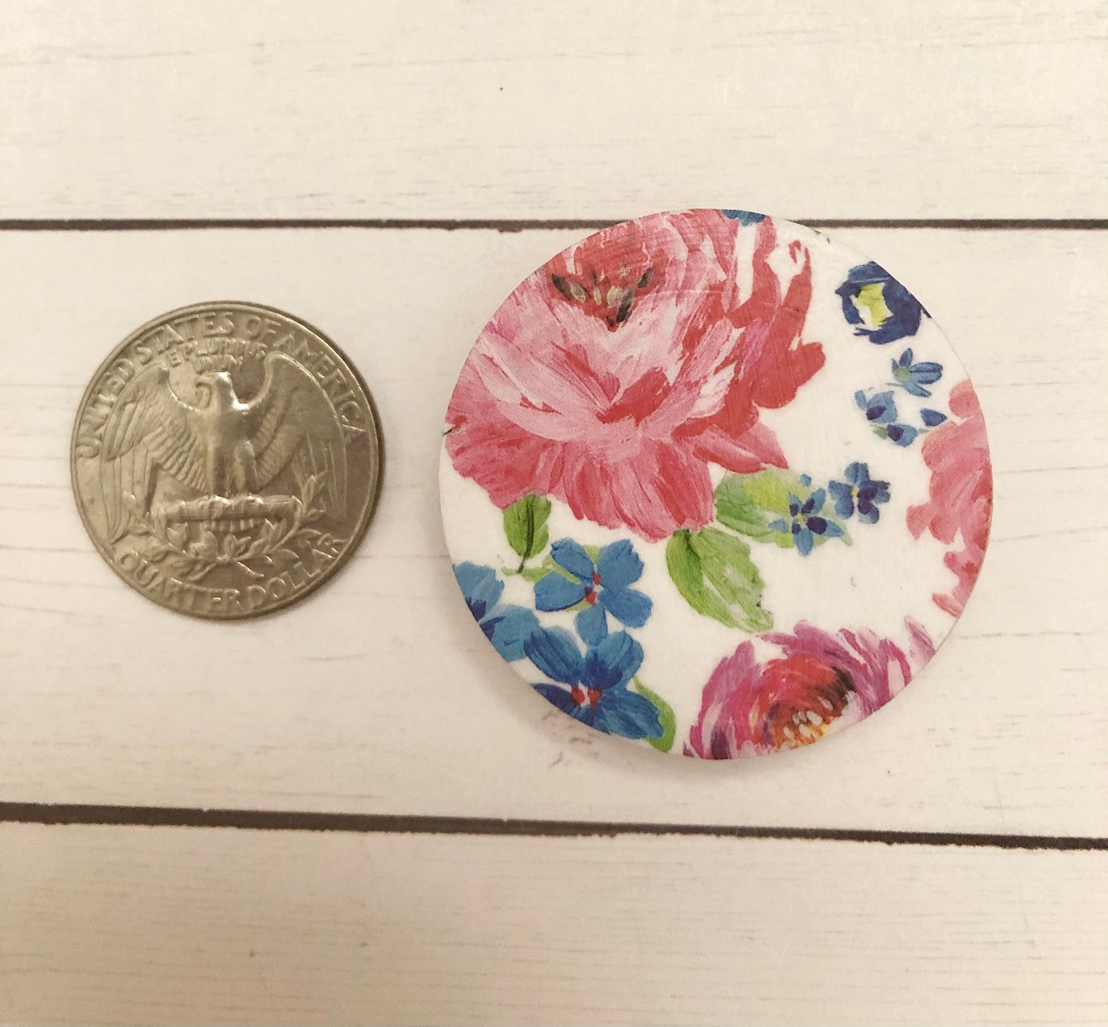 8 Flower Magnets Flower Magnet Set Flower Magnets Flower - Etsy