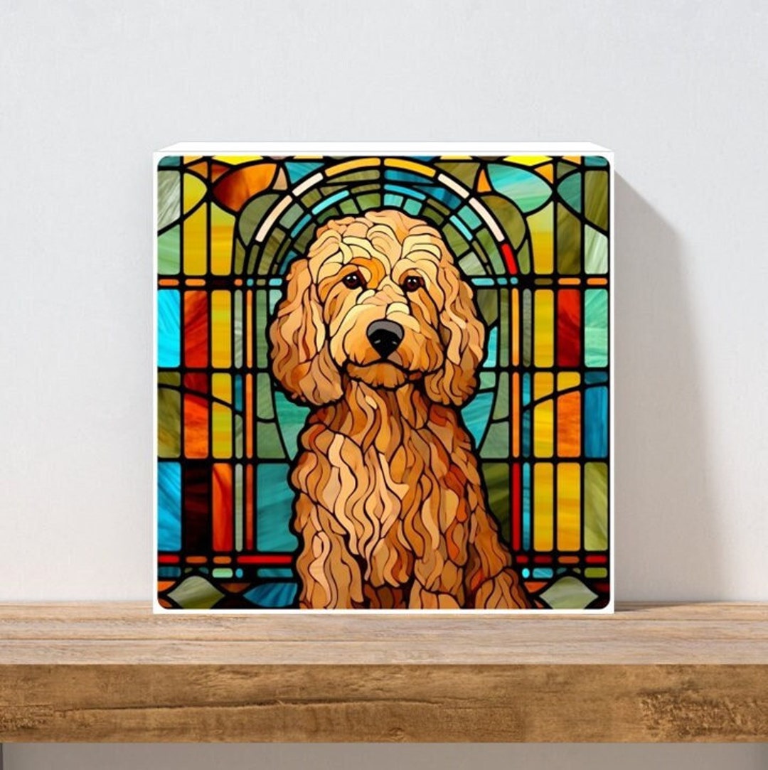 Goldendoodle Wall Art, Goldendoodle Wood Sign, Goldendoodle Home Decor ...