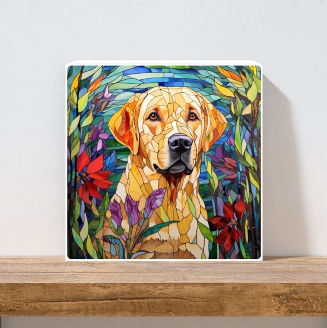 Lab Wall Art, Yellow Lab Wood Sign, Lab Art, Lab Home Decor, Labrador ...