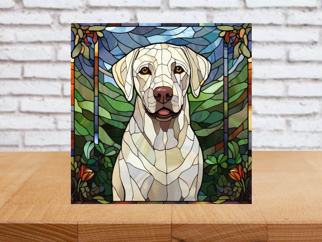 Lab Wall Art, White Lab Wood Sign, Lab Art, Lab Home Decor, Labrador ...
