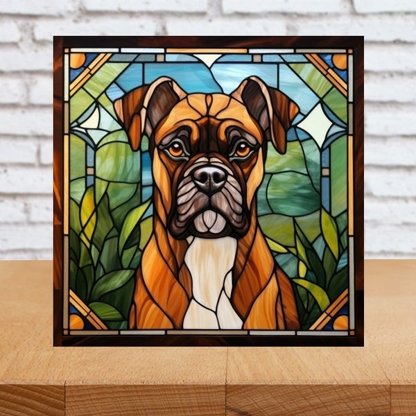 Boxer Dog Art - Etsy