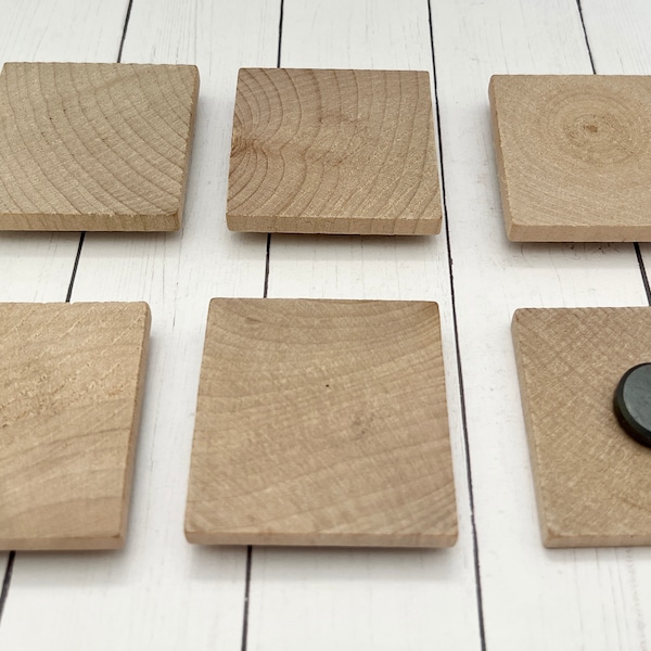 Wood Magnets - Etsy