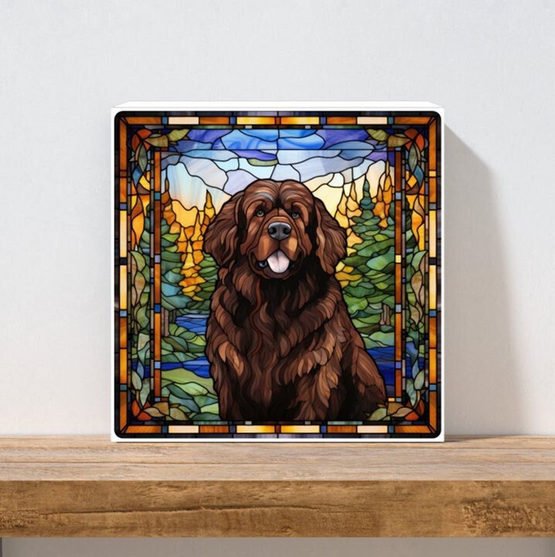 Newfoundland Dog Wall Art, Newfoundland Sign, Newfoundland Home Decor ...