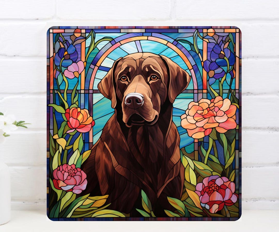 Chocolate Lab Wall Art, Chocolate Lab Sign, Chocolate Lab Home Decor ...