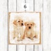 Labrador Retriever Coaster Lab Coasters Yellow Labrador - Etsy