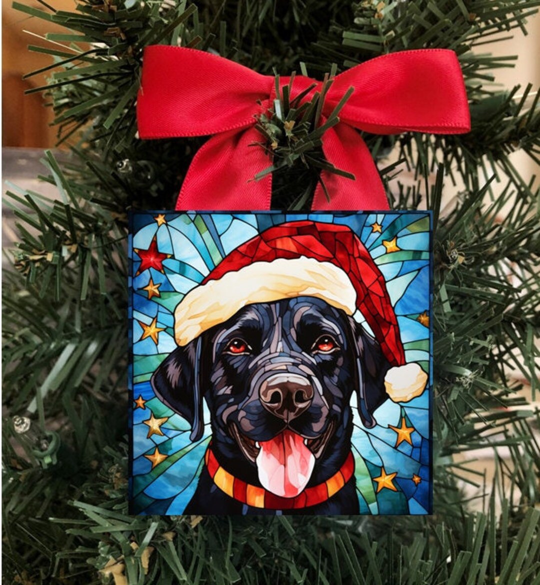 Black Lab Ornament Black Labrador Ornament Black Lab - Etsy