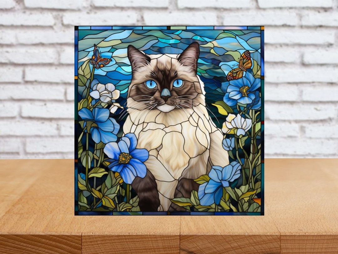 Ragdoll Cat Wall Art, Ragdoll Cat Decorative Wood Sign, Cat Sign, Cat ...