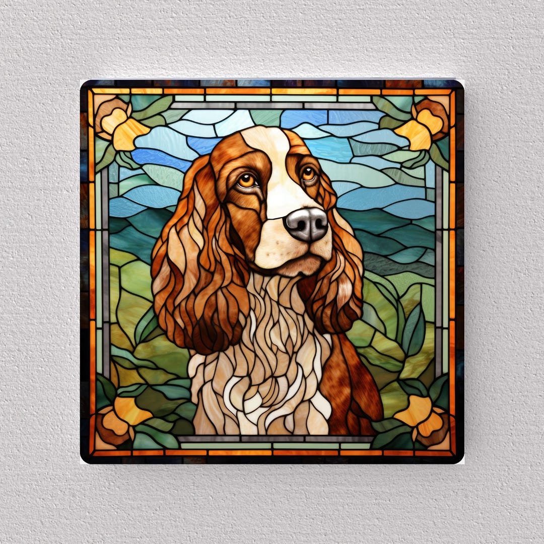 Cocker Spaniel Wall Art, Cocker Spaniel Sign, Cocker Spaniel Home Decor ...