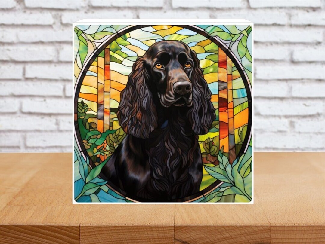 Cocker Spaniel Wall Art, Cocker Spaniel Art, Cocker Spaniel Sign ...