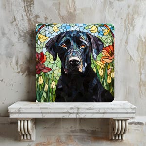 Black Lab Wall Art, Black Lab Sign, Black Lab Home Decor, Black Lab ...