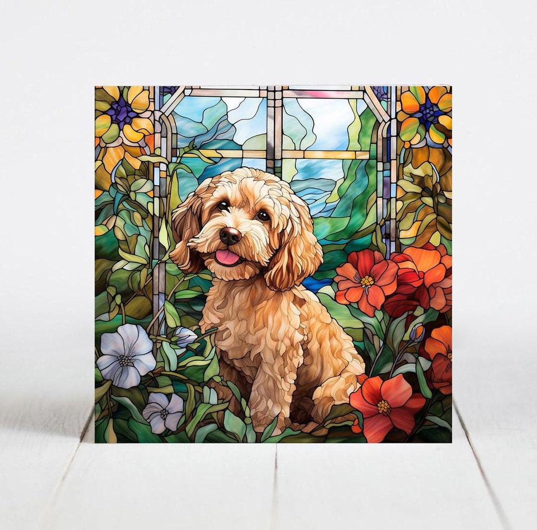 Cockapoo Ceramic Tile, Cockapoo Decorative Tile, Cockapoo Gift ...