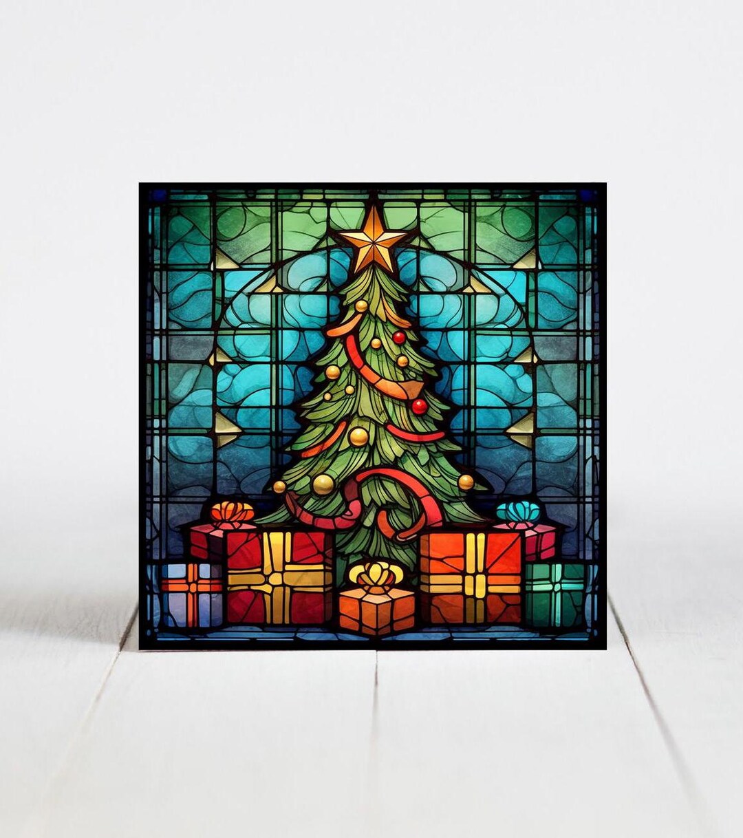 Christmas Ceramic Tile, Christmas Decorative Tile, Christmas Gift ...