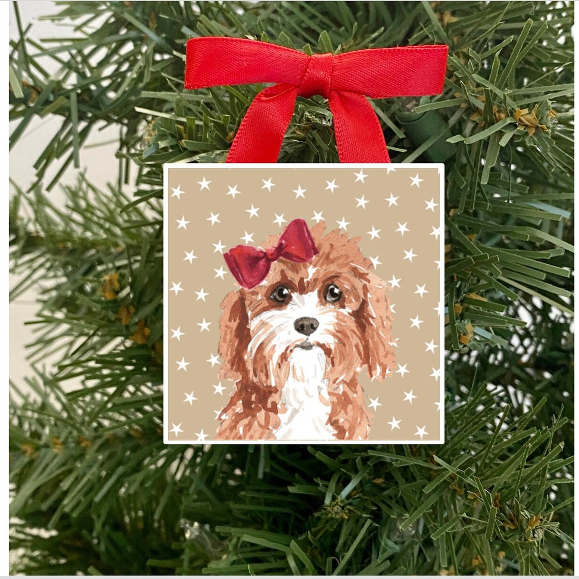 4 Mini Cavapoo Ornaments 2 Cavapoo Ornaments Cavapoo - Etsy