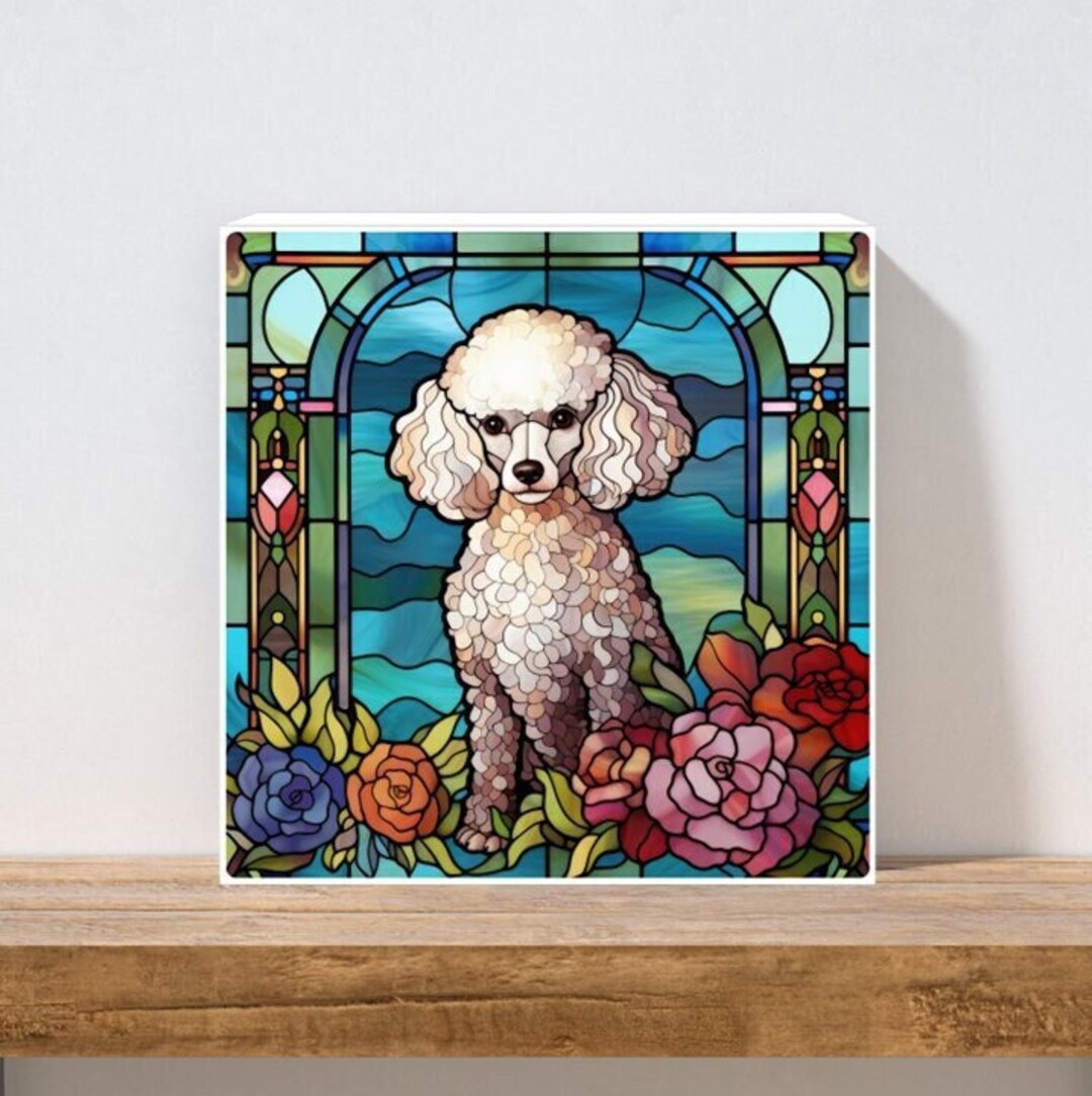 Poodle Wall Art, Poodle Decorative Art, Poodle Sign, Poodle Home Decor ...