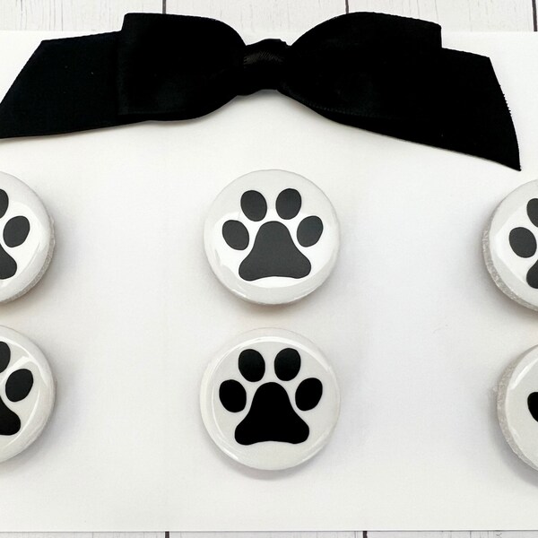 Paw Print Magnet - Etsy