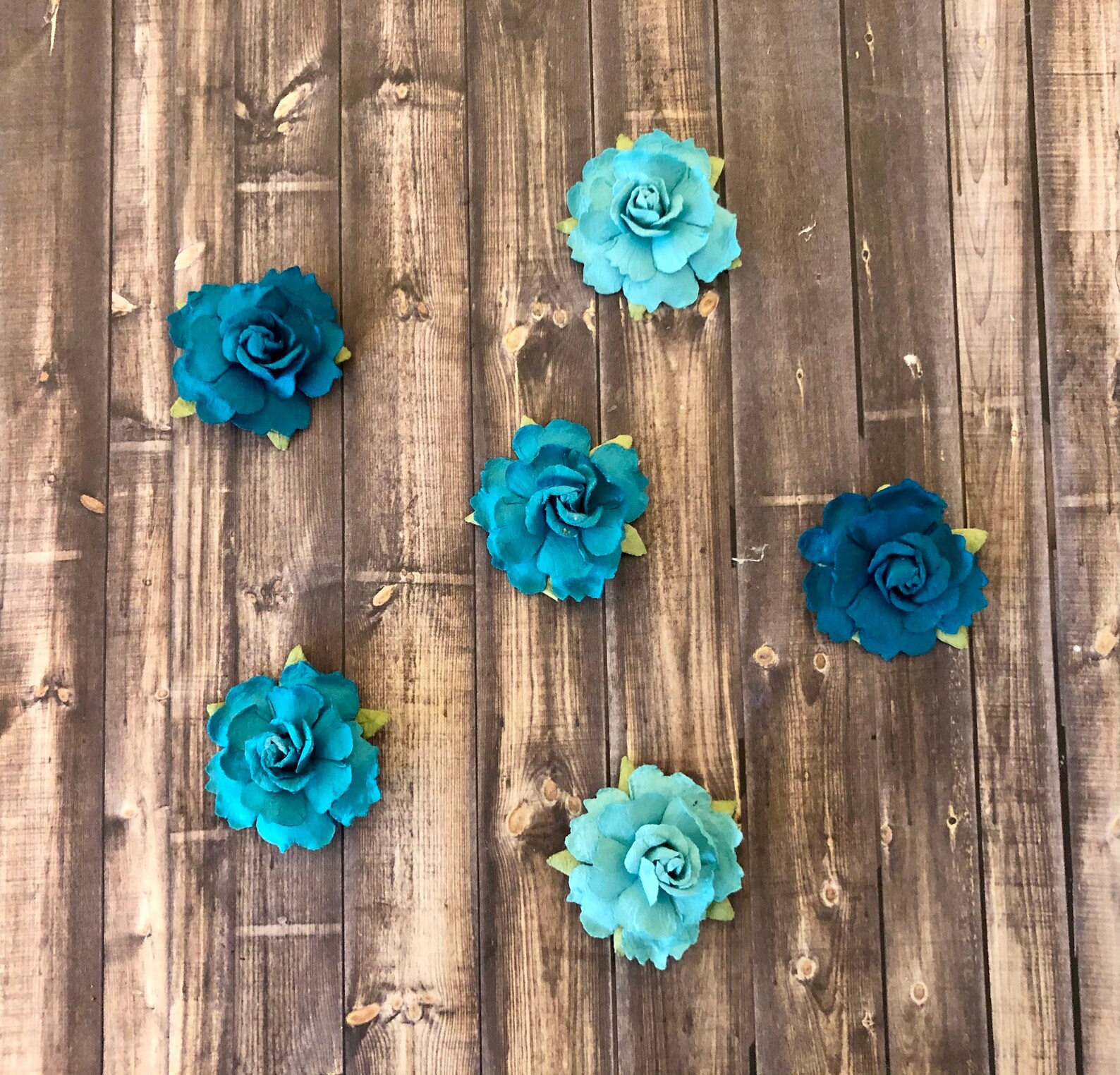 6 Flower Magnets Flower Magnet Set Flower Magnets Flower | Etsy