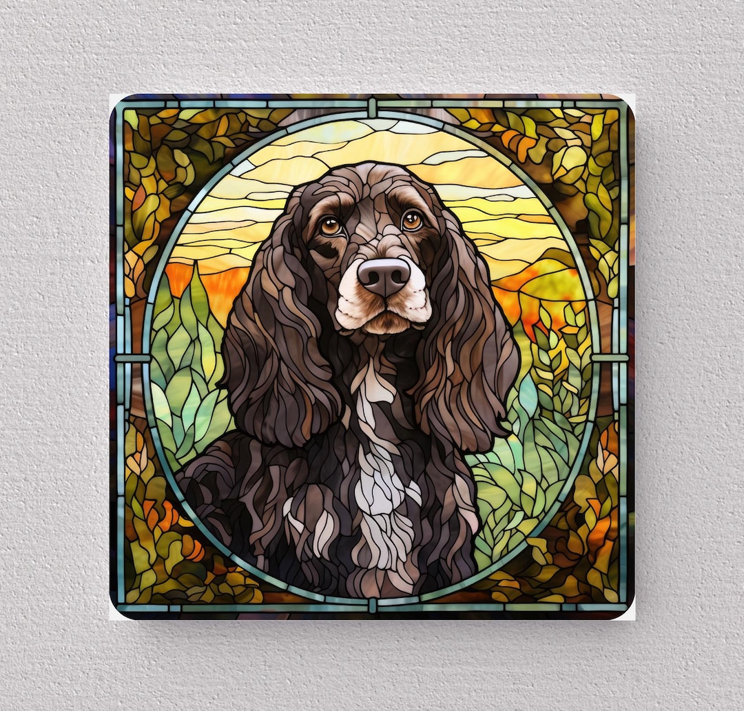 Cocker Spaniel Wall Art, Cocker Spaniel Sign, Cocker Spaniel Home Decor ...