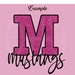 Team Mascot Pink Out Shirt, Cheer Team Pink Out Shirts, School Pink Out ...
